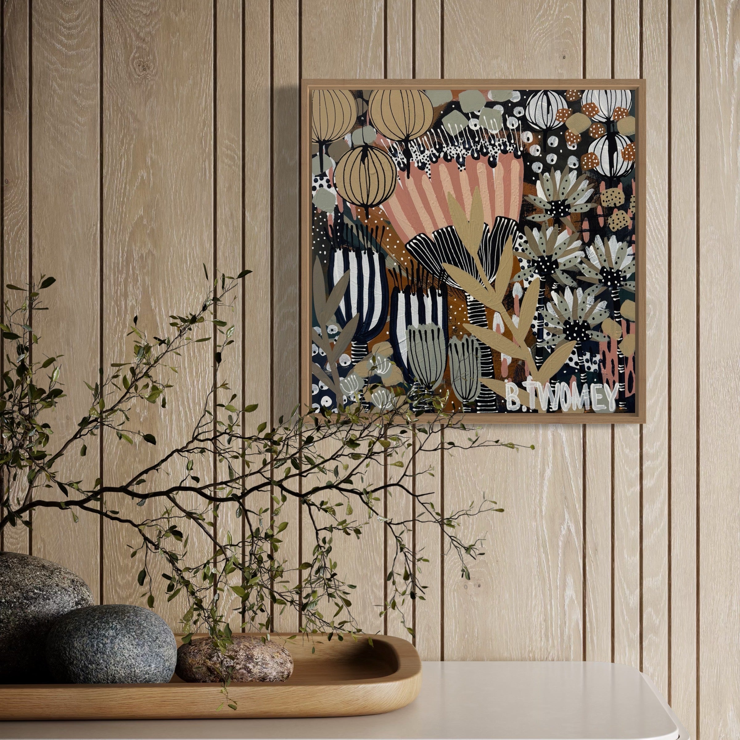 Suntrap (45x45) – B TWOMEY - Abstract Artist